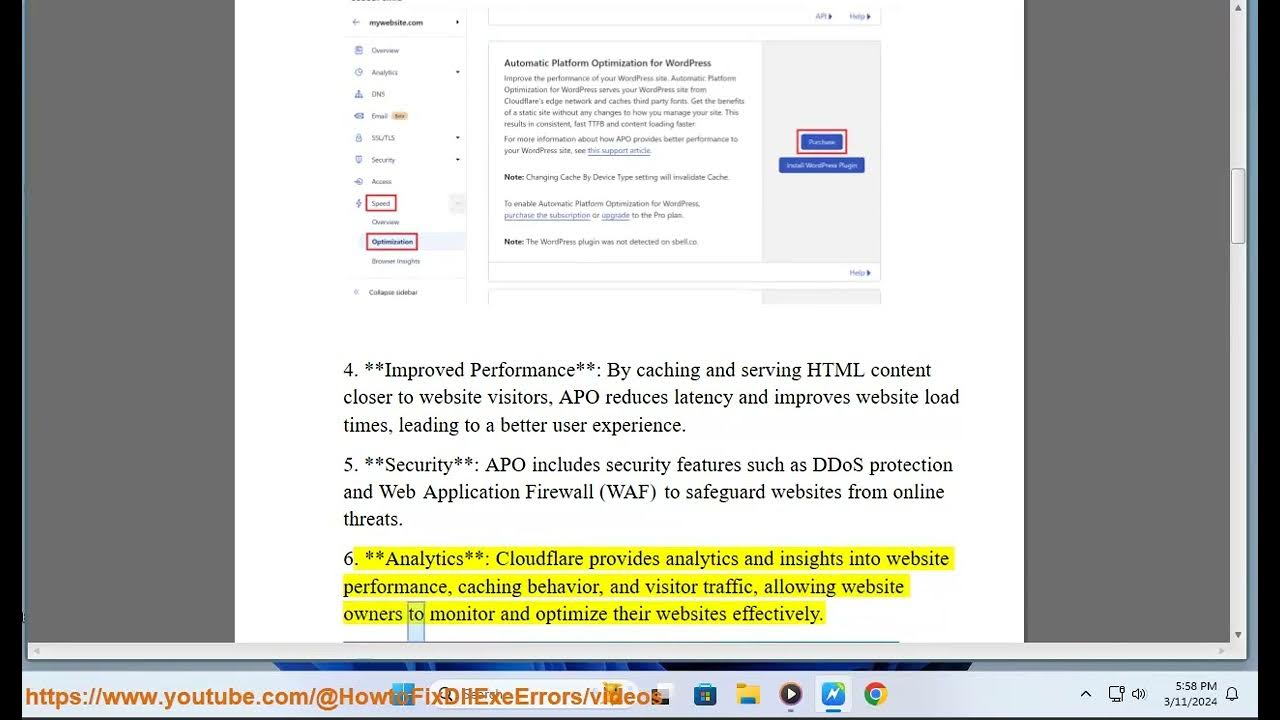 Cloudflare APO 101: cloudflare apo plugin for wordpress? - YouTube