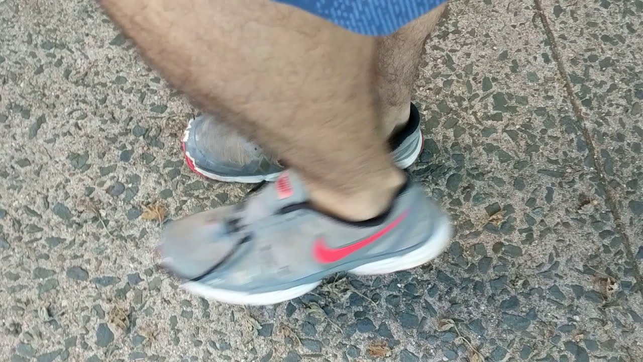 Morning Walk Enjoying My Hot Trashed Nike Trainers Running Shoes-5 ...