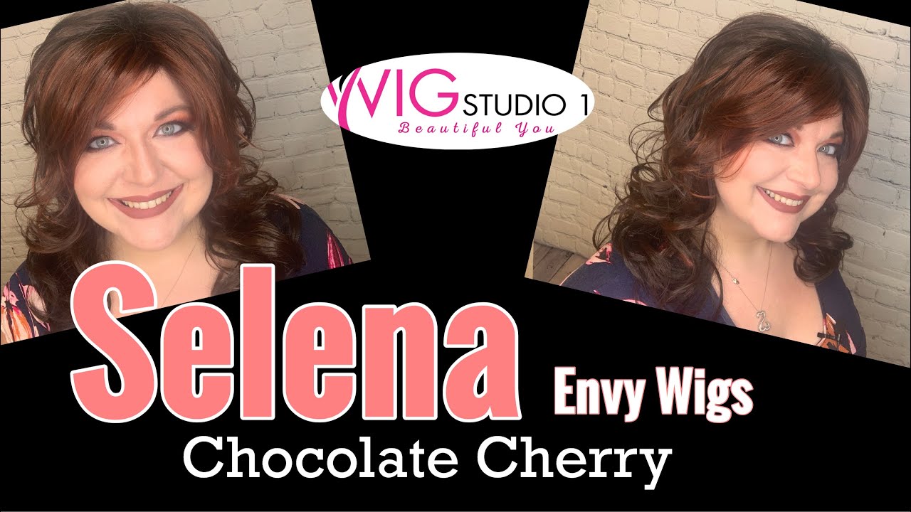 Envy SELENA Wig Review | Chocolate Cherry | WIGGIN WITH CHRISTI - YouTube