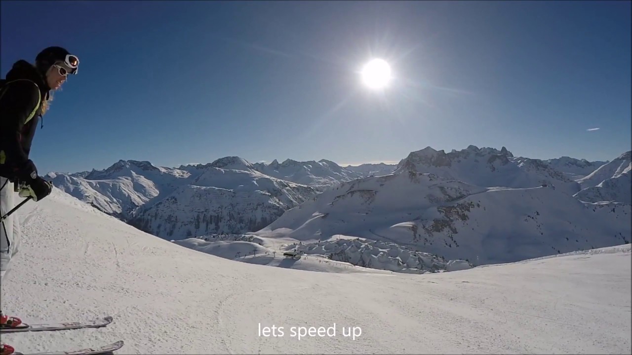 Carving ski technique updated 2018 - YouTube