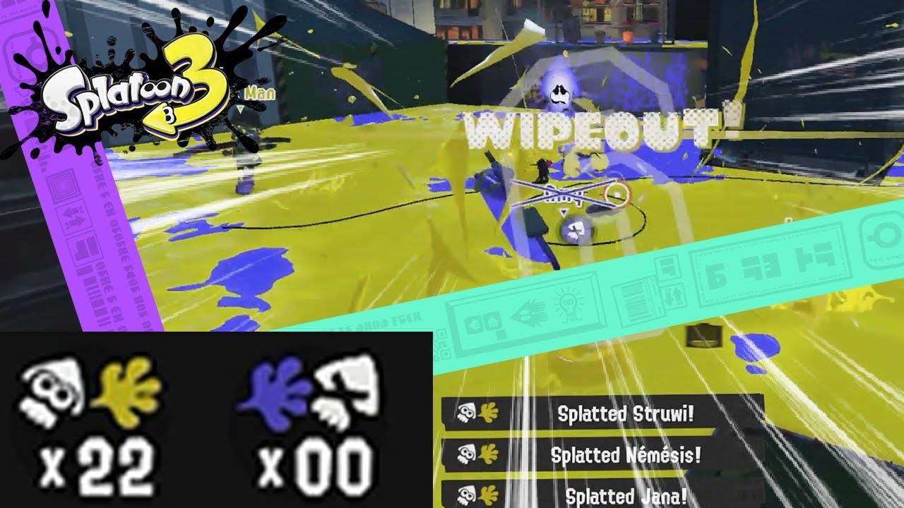Splattershot Pro is fantastic in Splatoon 3 - YouTube