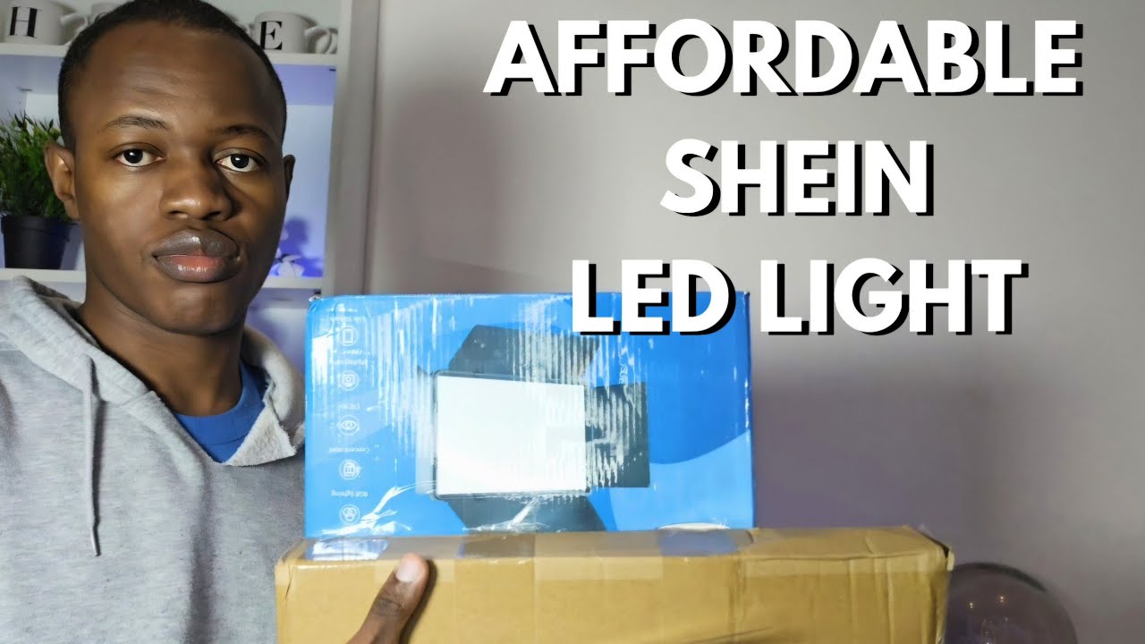 Unboxing My affordable Led Light From Shein - YouTube