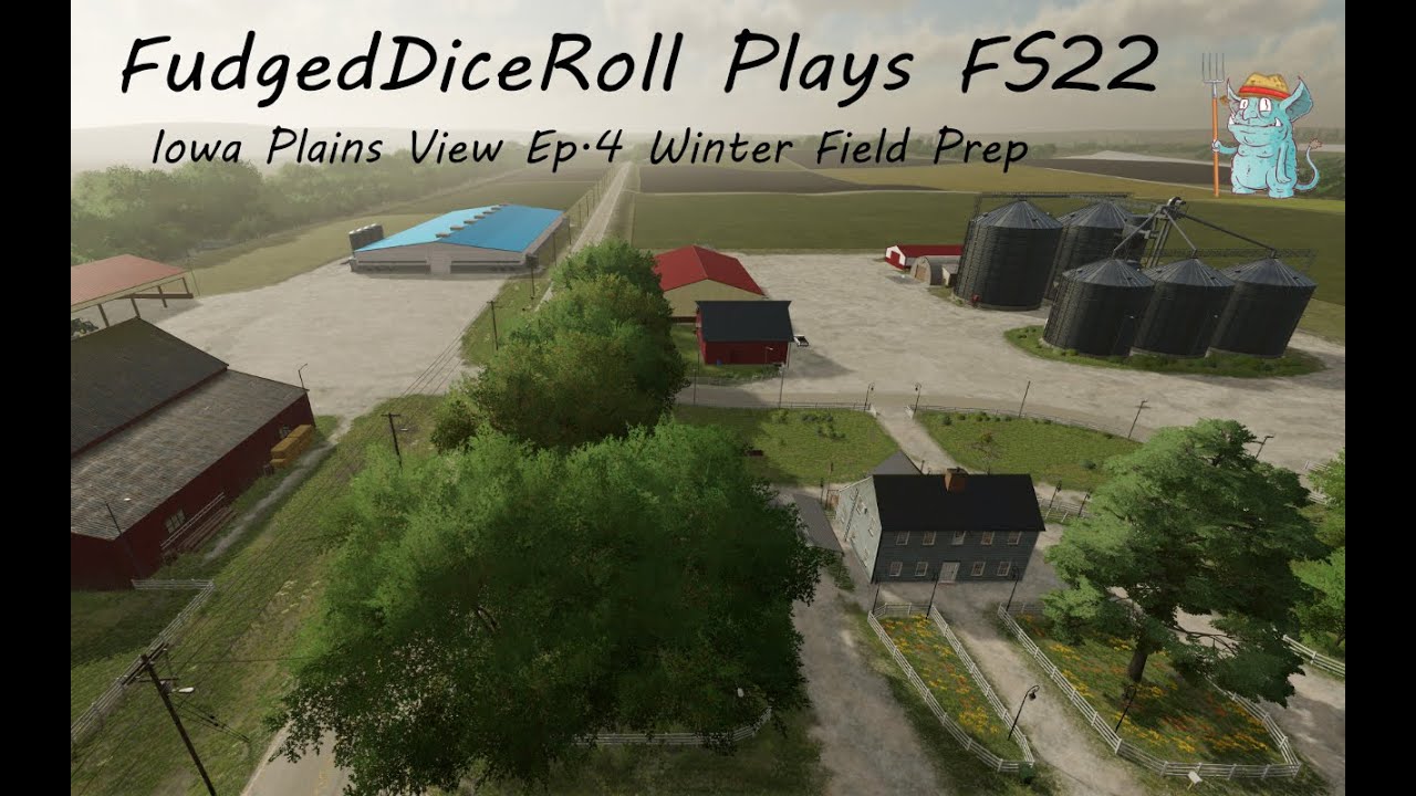 FS22 Iowa Plains View | Ep.4 Winter Field Prep - YouTube