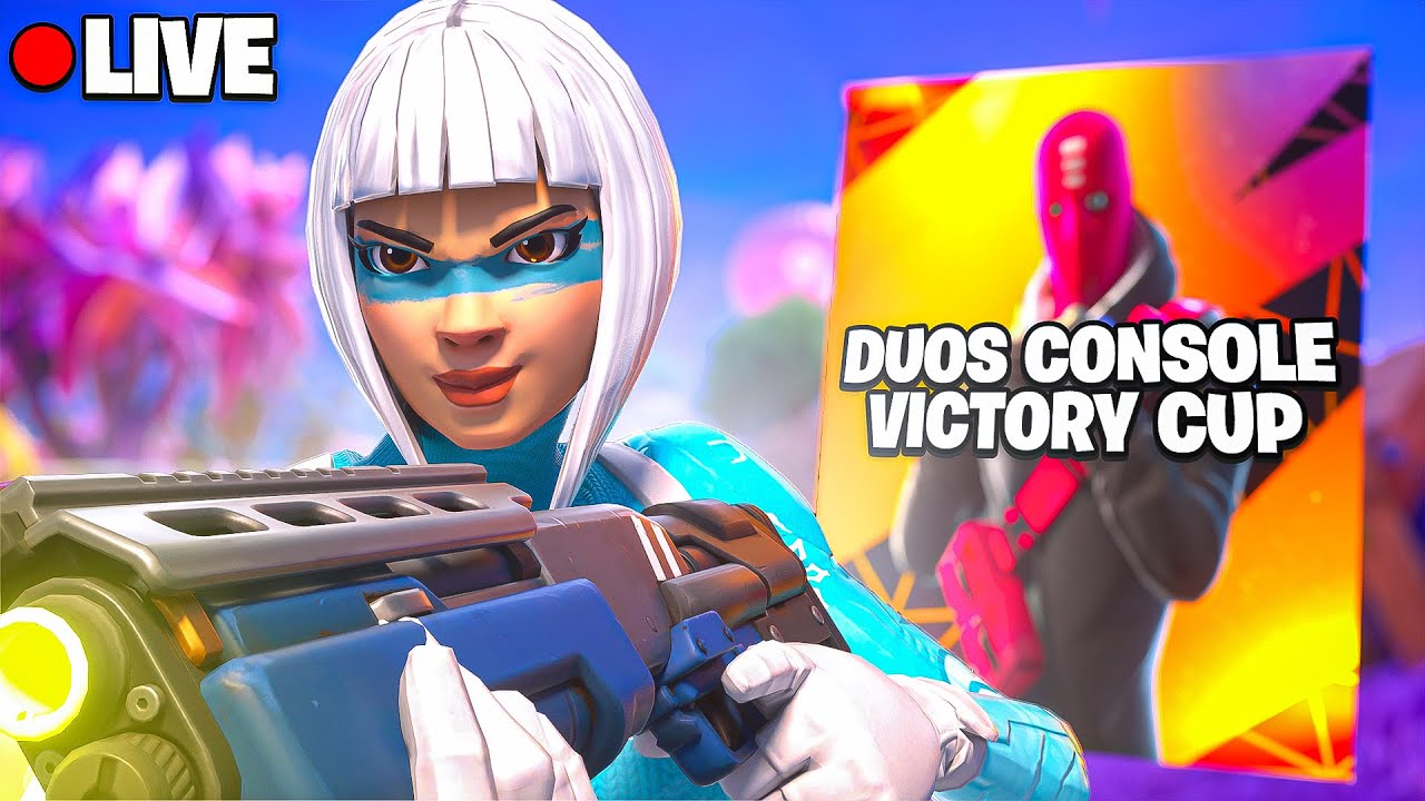LIVE CUP VICTOIRE DUO ZERO BUILD CONSOLE EU/BR/NA - YouTube