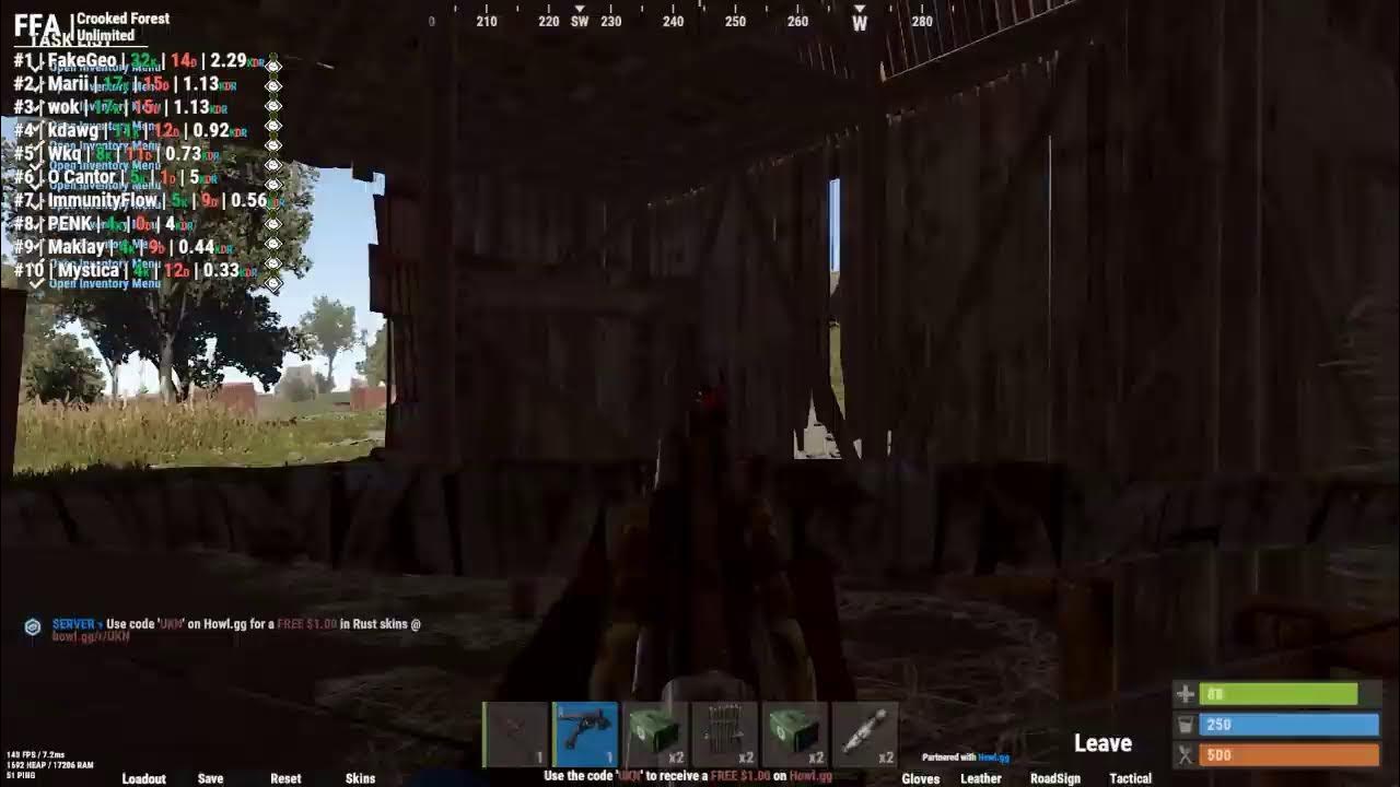 7000 hour Rust player - YouTube