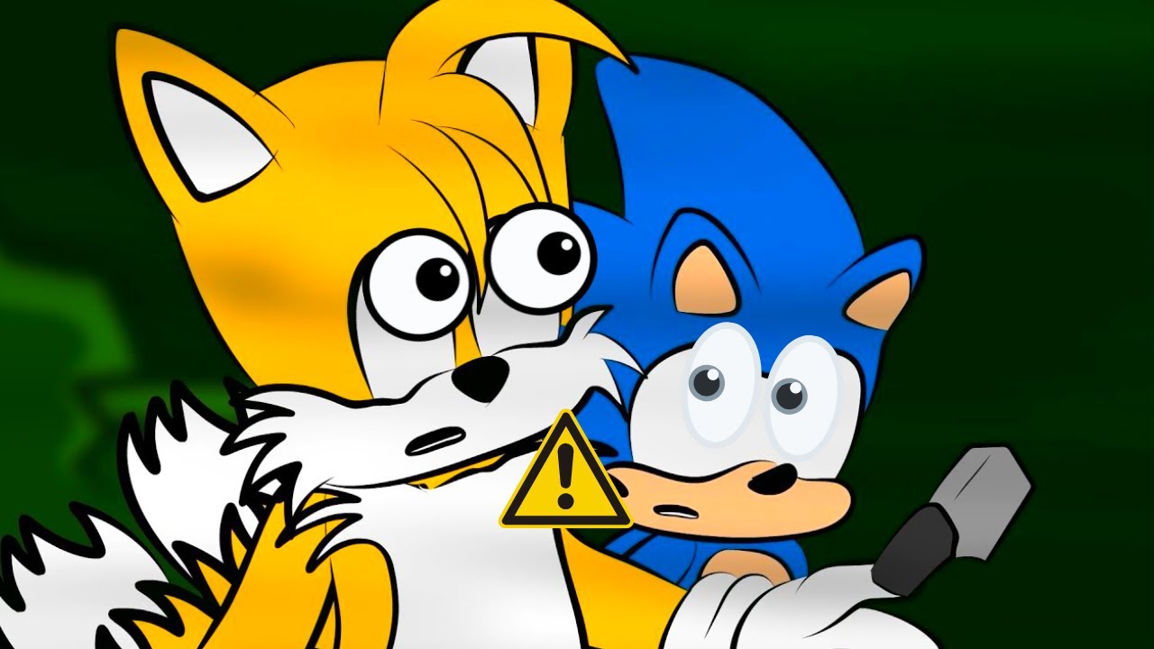 Sonic and Tails Drowning (Sad Ending) | Below The Depths | 2D Animation ...