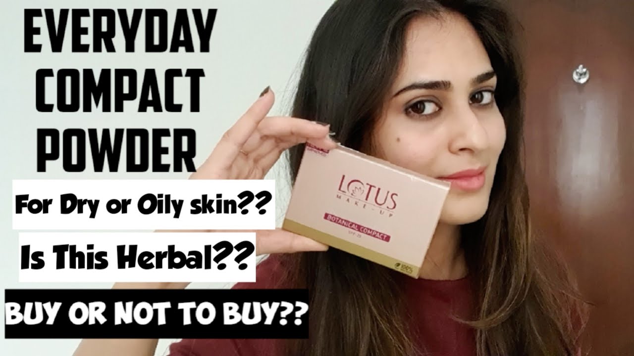 Best Affordable Compact Powder For Everyday Review | Lotus Make-Up ...