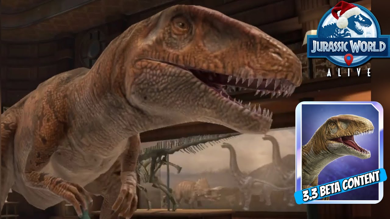 Omega CARCHARODONTOSAURUS Level 30- FIRST LOOK! All New 3.3 Jurassic ...