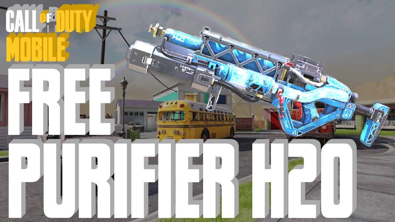 FREE LEGENDARY Purifier H20 Operator Skill Call of Duty Mobile | COD ...