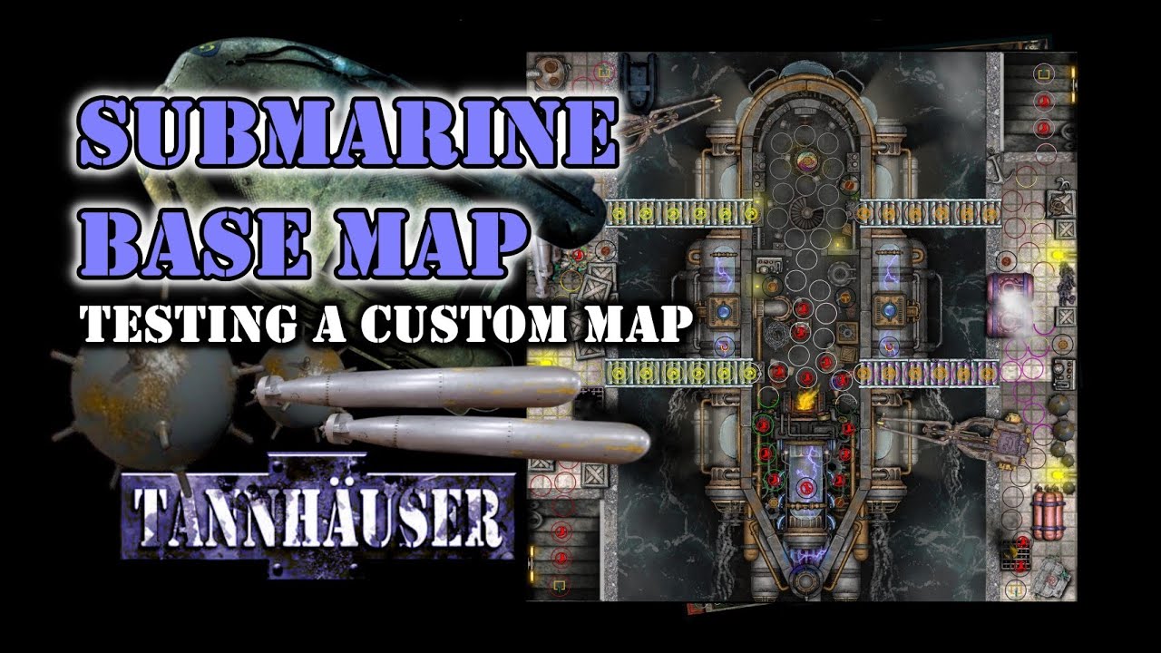 Submarine Base Map Prototype | Tannhäuser