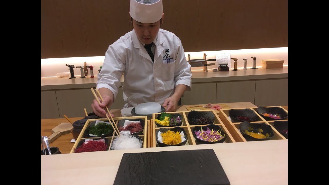 Sushi Hara Omakase Fine Dining - YouTube