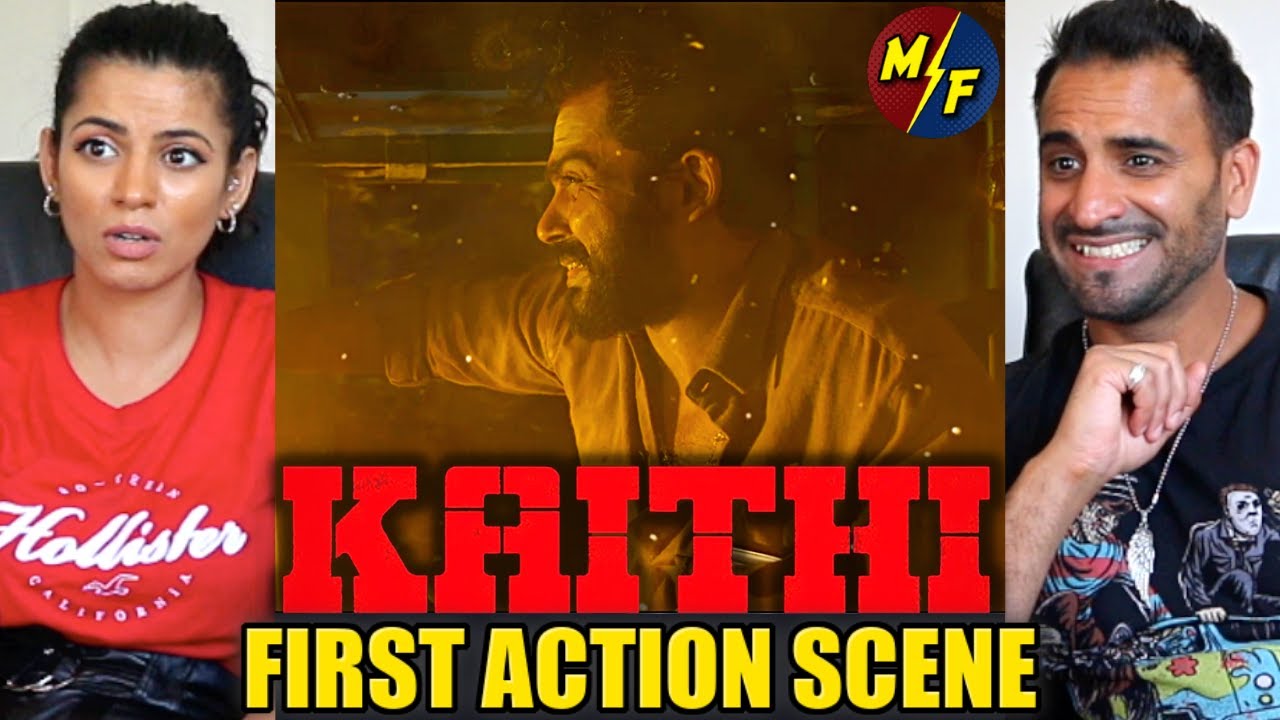 KAITHI Movie - FIRST ACTION SCENE REACTION!! ( Part 3) | Karthi ...