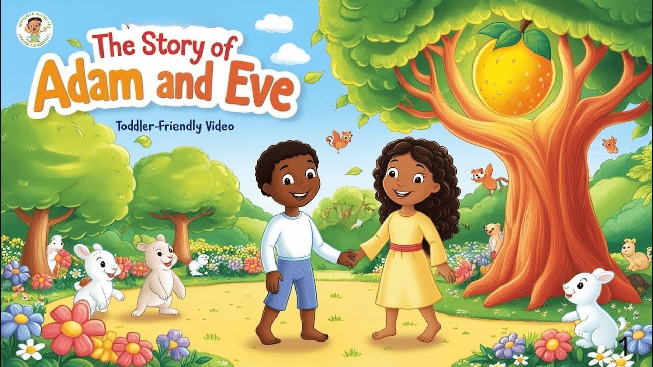 🍎 The Story of Adam and Eve | Bible Story Read-Aloud for Kids | Bible ...