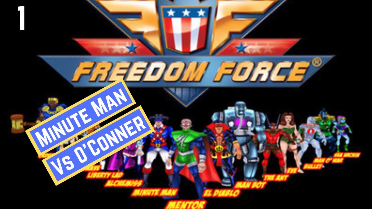Let's play Freedom Force 1. - YouTube