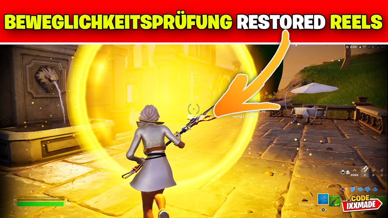 Bestehe die Beweglichkeitsprüfung bei Restored Reels Phase 2/ 14 ...