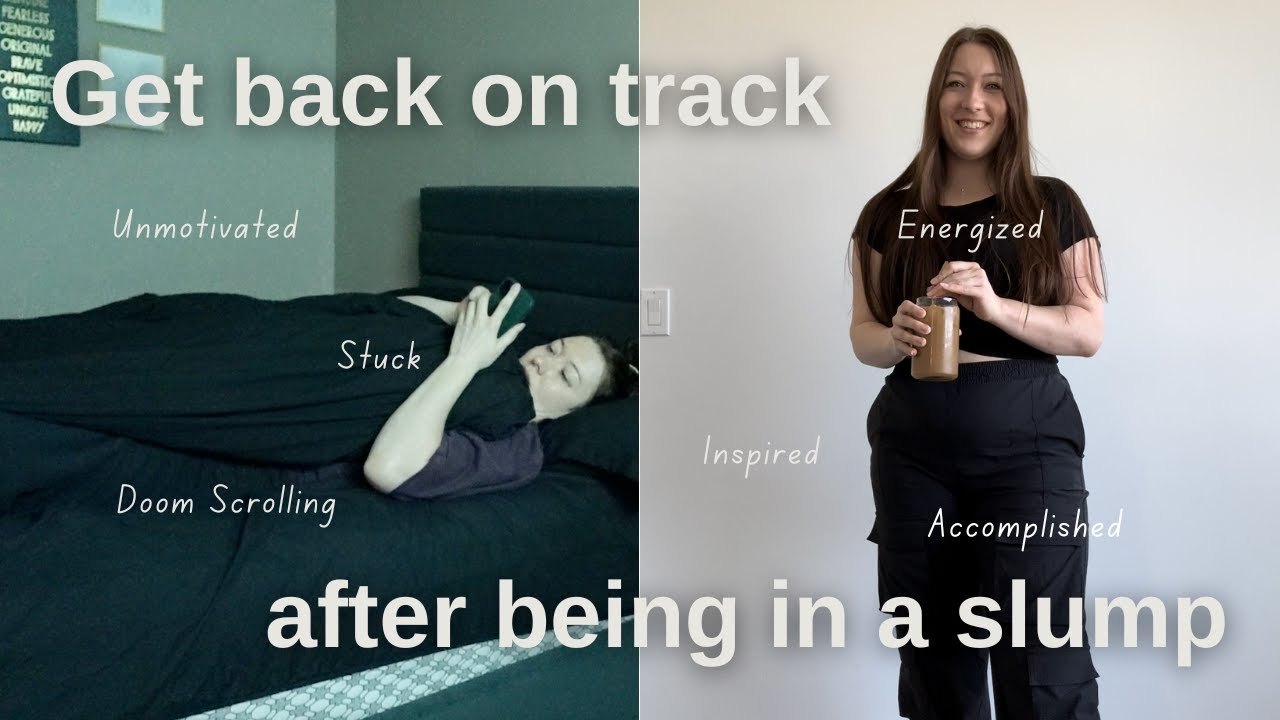 How to get back on track after being a slump this will be motivate you ...