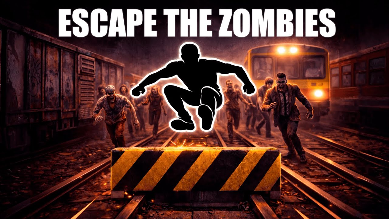 SUBWAY SURFERS ZOMBIES Immersive Interactive Warm Up | Escape the ...