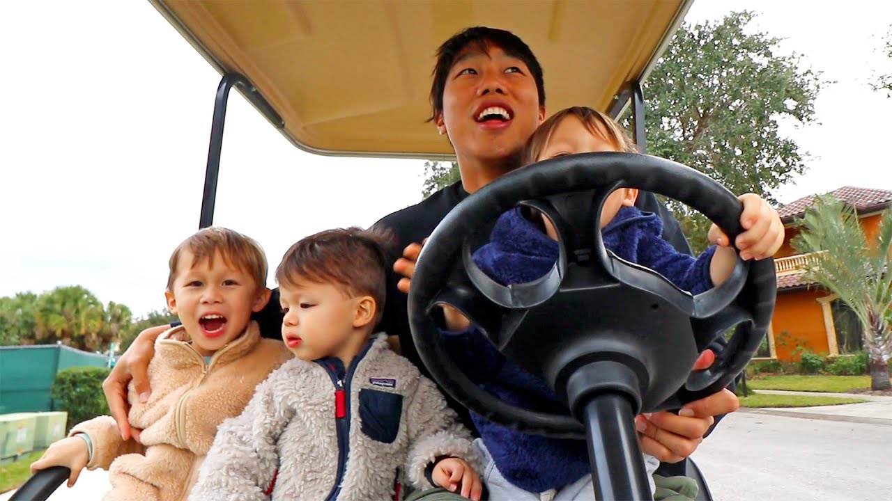 Teaching My Kids How To Drive! - YouTube