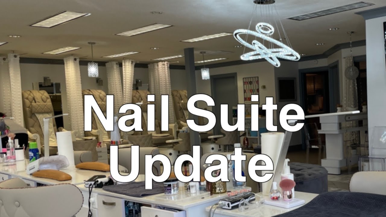 VLOG NAIL SUITE UPDATE + SALON TOUR 💅🏽 | BLACK OWNED NAIL SALON | Nail ...
