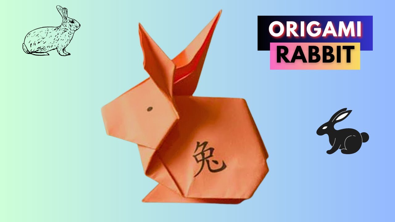 How to Make The Perfect Origami Paper RABBIT Tutorial - Easy Steps ...