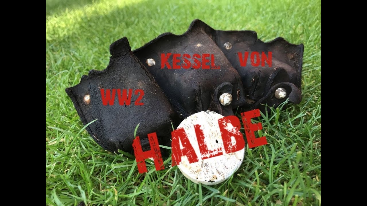 WW2 Funde aus dem Kessel von Halbe K98 Muni Tasche - YouTube