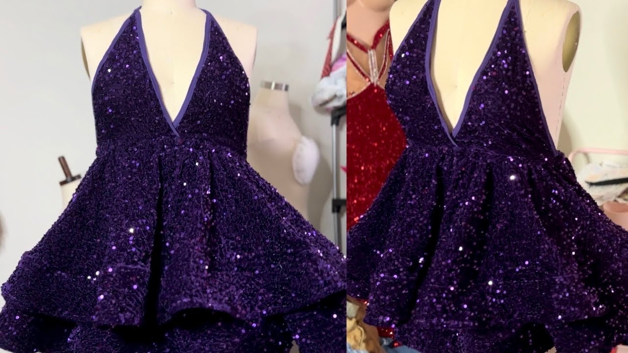 How to Make a Double Layer Circle Skirt Dress Part 1 Easy Formula ...