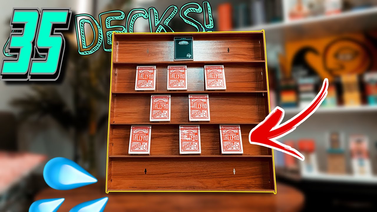 Store your playing cards with STYLE!! (Feat. TCC Deck Displays) - YouTube