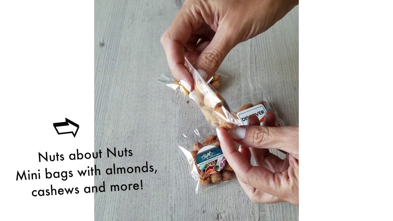Nuts in mini bag - YouTube