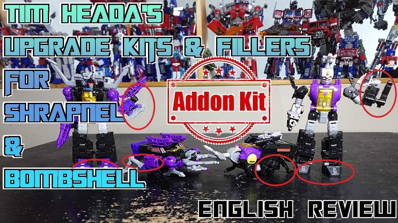 Video Review for Tim Heada's Upgrade Kits & Fillers for Legacy Shrapnel ...