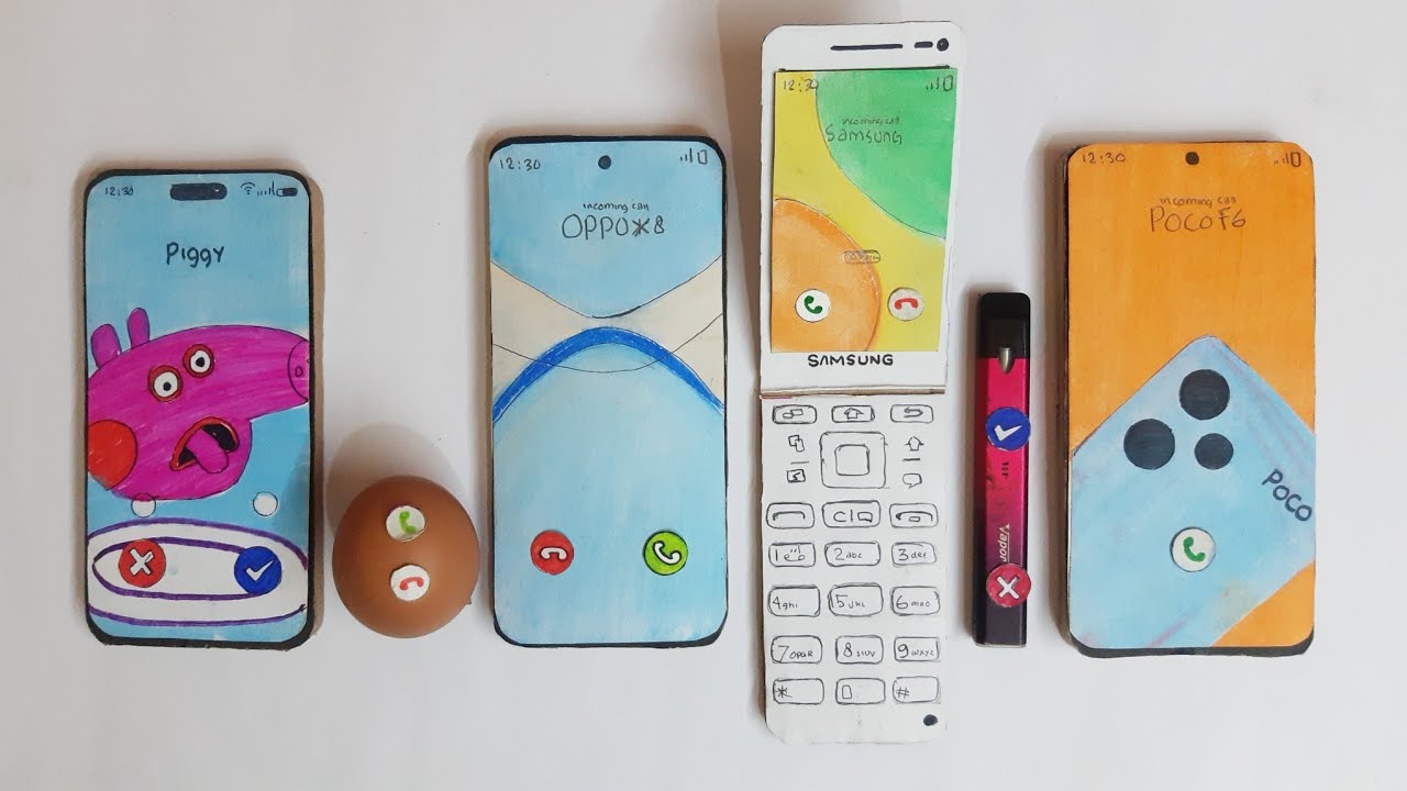 iPhone 16 plus + Egg phone + OPPO find x8 + Samsung folder 2 + Vape ...
