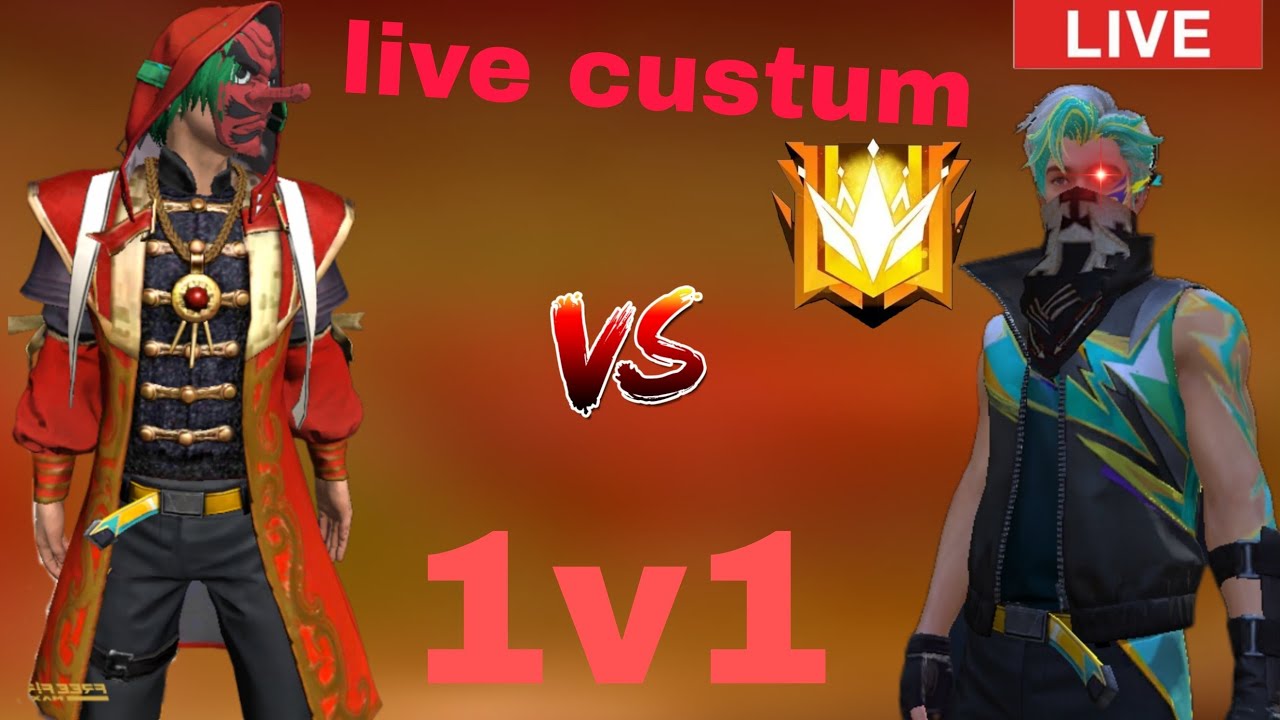 Danger ff is live the custum king is back - YouTube