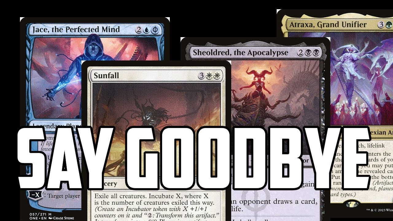 Say Goodbye to These MTG Cards! - YouTube