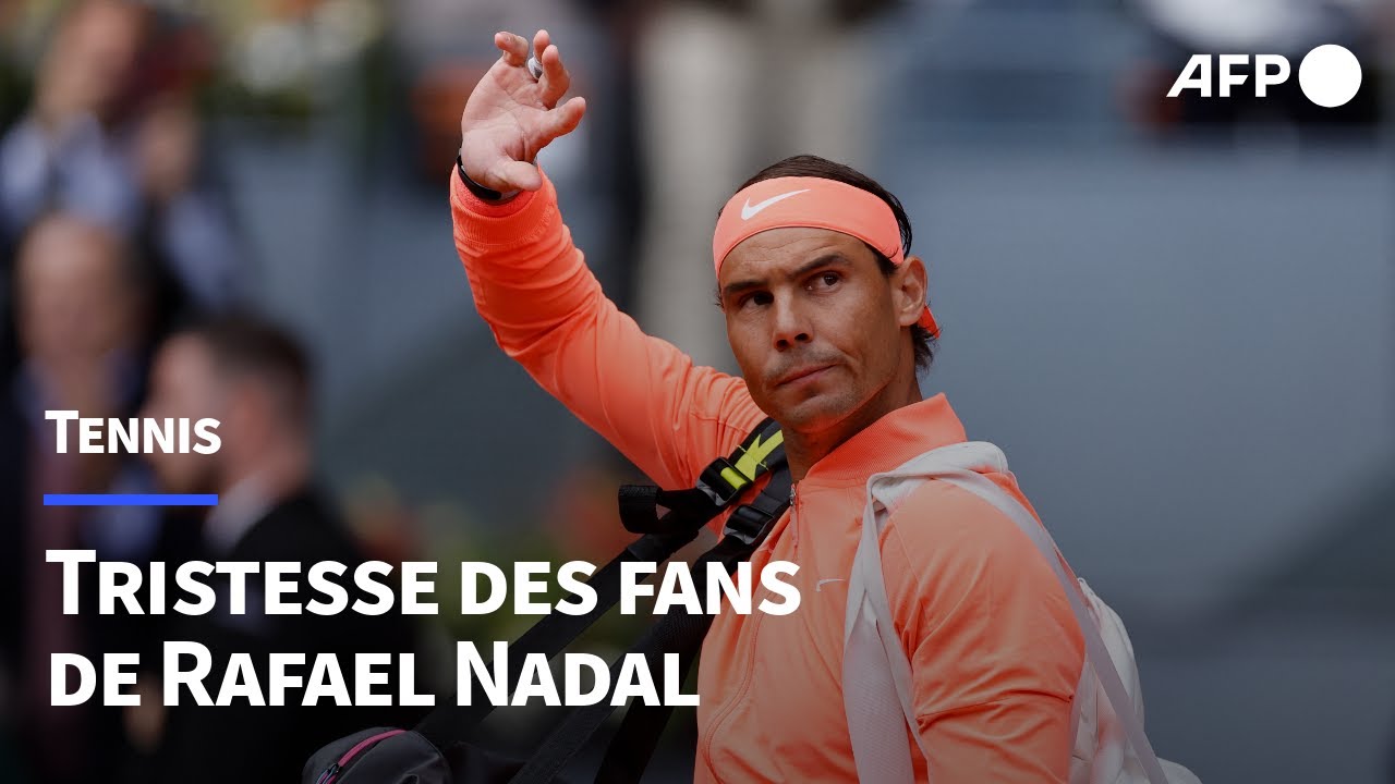 Rafael Nadal: émotion après l'annonce de sa retraite prochaine | AFP ...