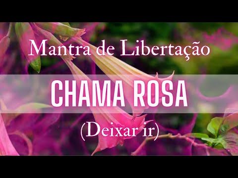 MANTRA PARA DEIXAR IR SENTIMENTOS NEGATIVOS 🕊 LIBERTAÇÃO, DESAPEGO E LEVEZA NA ALMA 🌸 CHAMA ROSA