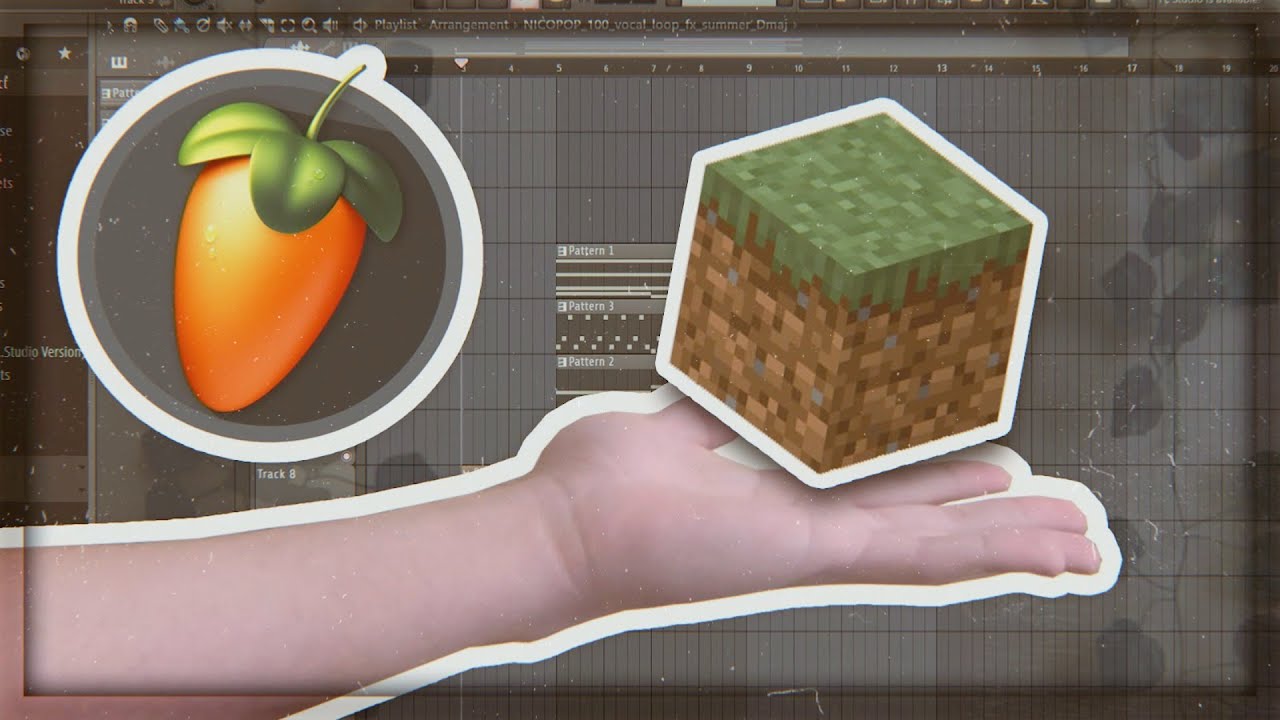 Making a Song Using MINECRAFT Sounds (FL Studio 21) - YouTube