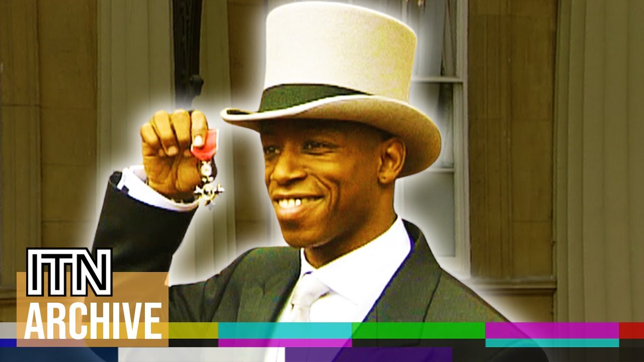 Ian Wright Awarded MBE at Buckingham Palace (2000) - YouTube