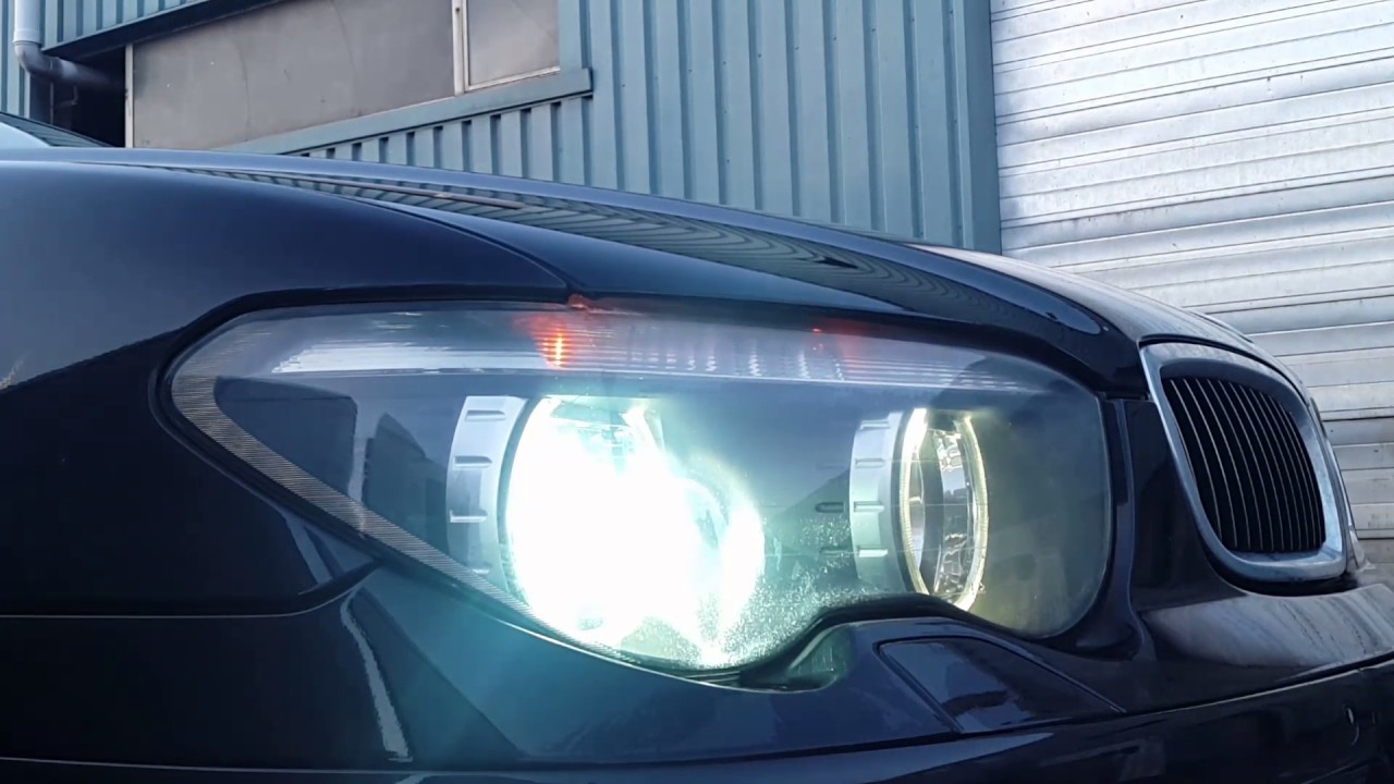 BMW E65 FLASH TO PASS WITH HALOGEN OR XENON LIGHTS - YouTube