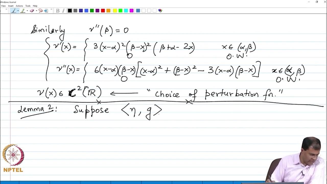 Introduction Euler Lagrange Equations - Part 6 #swayamprabha #CH38SP - YouTube