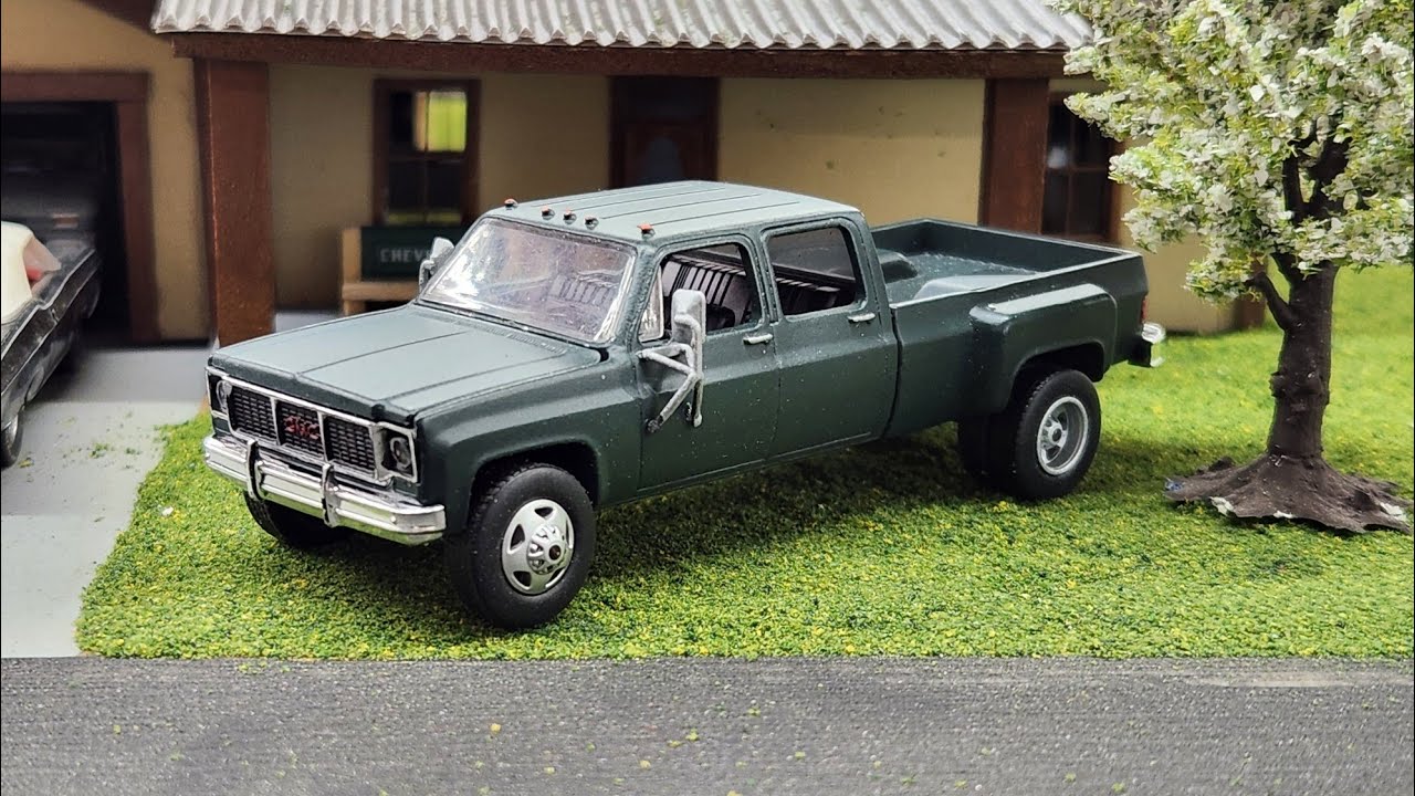 73' GMC Crewcab Dually (Full Build) Custom - YouTube