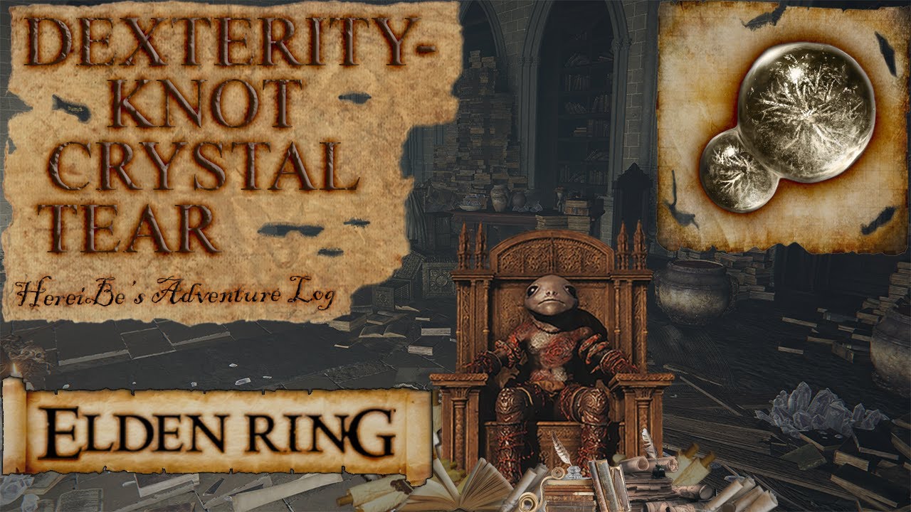Dexterity-knot Crystal Tear Location | Elden Ring - YouTube