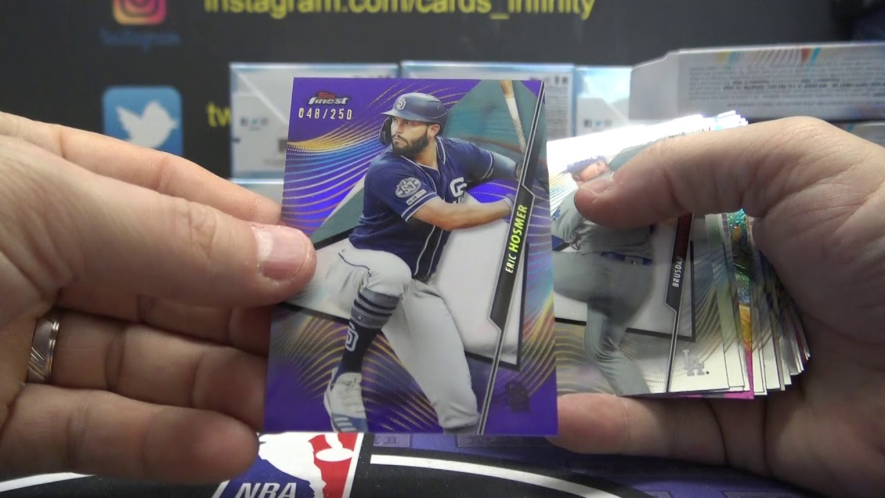 2020 Topps Finest MLB Baseball 8 Box Case 'Random Teams' # 2 Part 1/2 ...