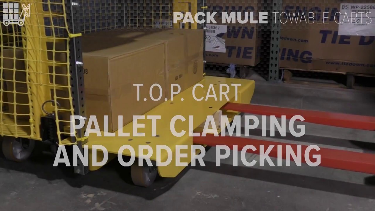 Towable Order Picker - Features - YouTube