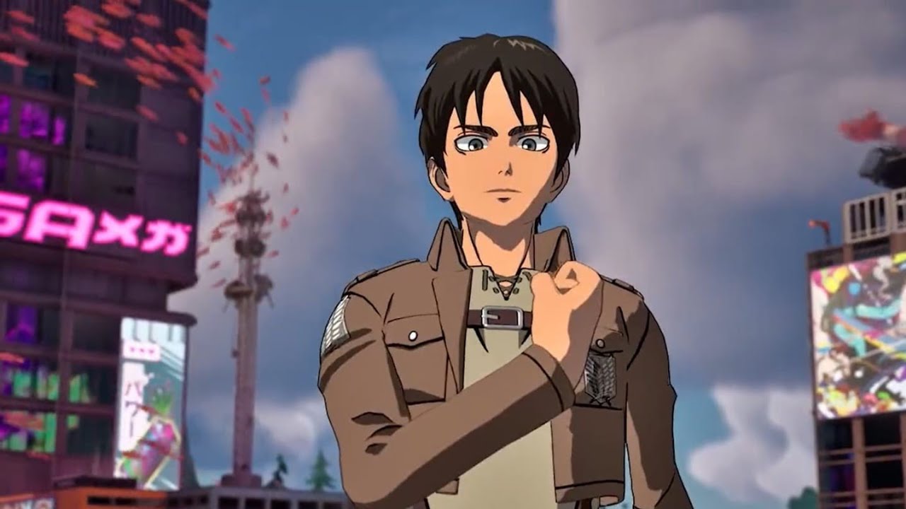 Unlocking Eren Yeager in Fortnite - YouTube