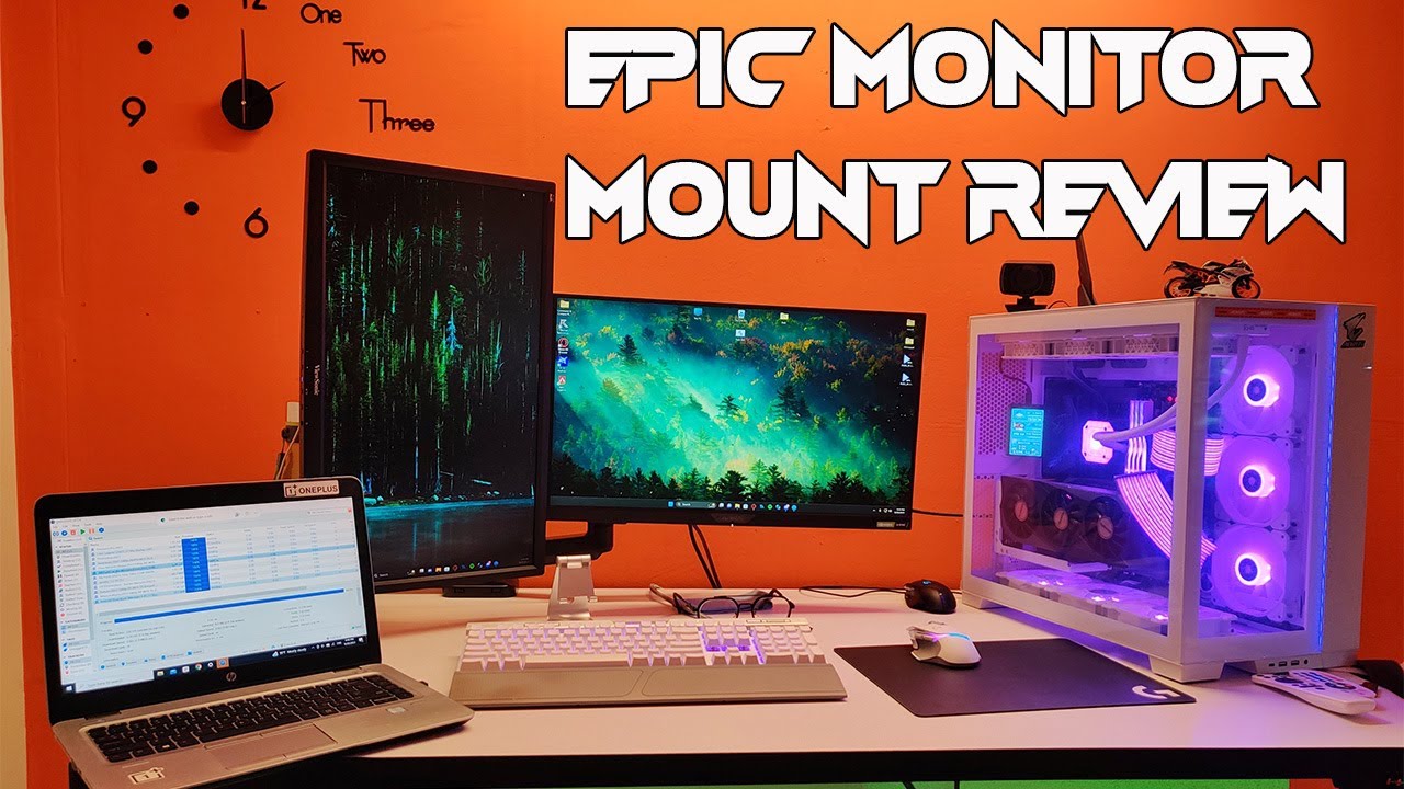 Gaming Monitor Mount Review and Setup Guide | Shuvon's Insight - YouTube