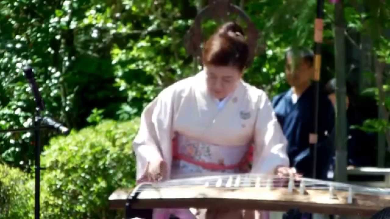 Kamakura - Beautiful Koto Performance 鎌倉 美しい箏のパフォーマンス - YouTube