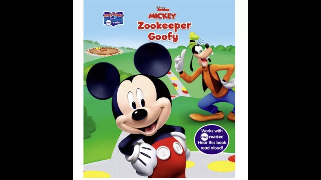 Mickey Mouse ClubHouse Zookeeper Goofy Book - YouTube