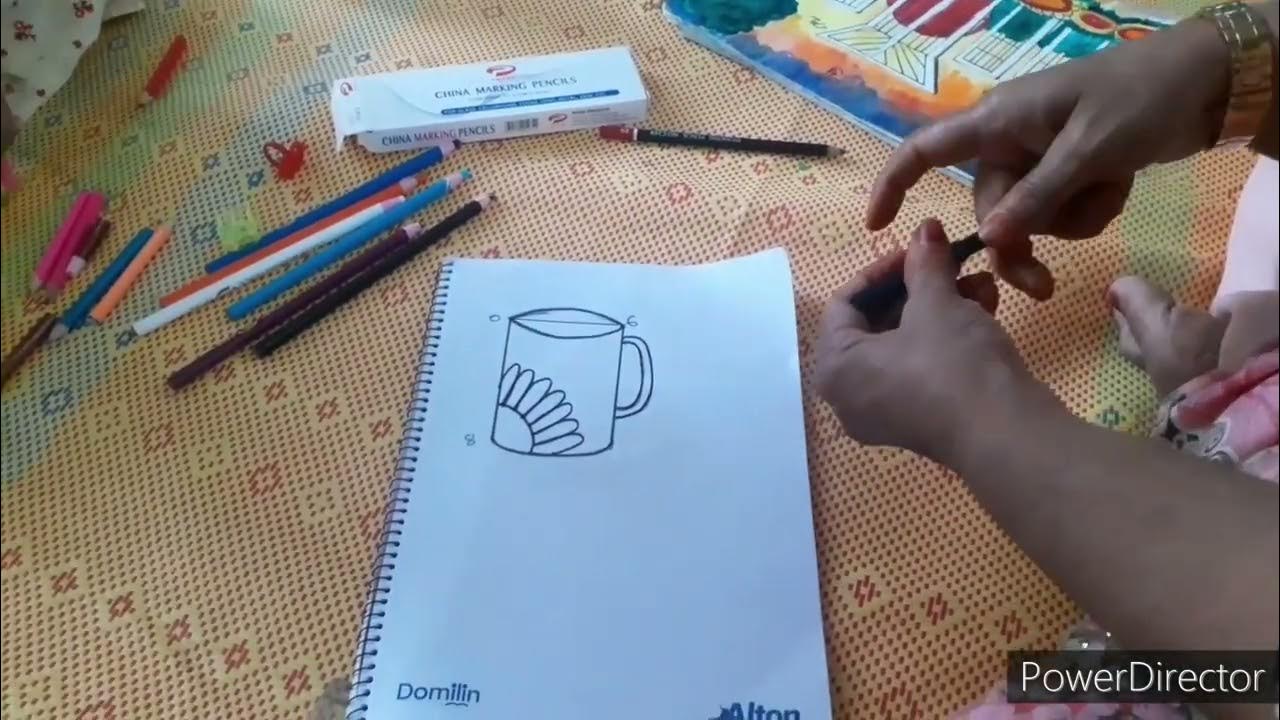 ছবি আকাঁ মগ - YouTube