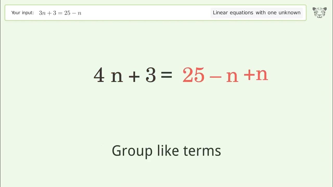 linear-equation-with-one-unknown-solve-3n-3-25-n-step-by-step-solution