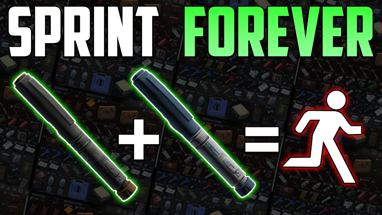 Use these two stims for UNLIMITED stamina // Level Endurance and ...