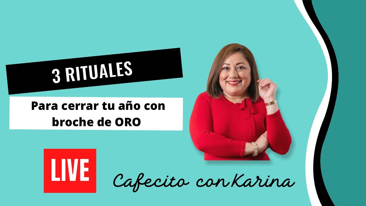 3 Rituales PODEROSOS para cerrar tu año con broche de oro - YouTube